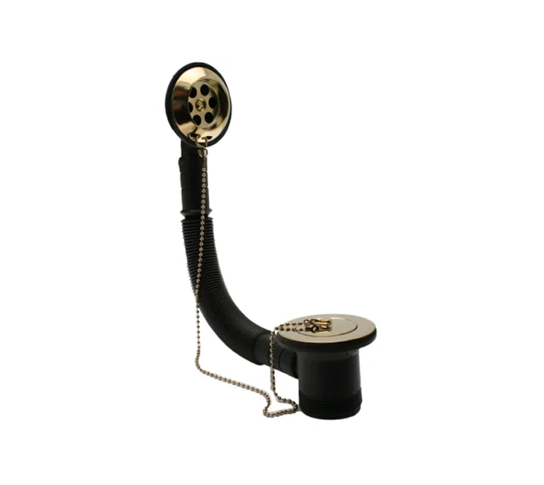 Peerless Tidy Plug Combination Bath Waste - 1 1/2" Gold – Kings ...