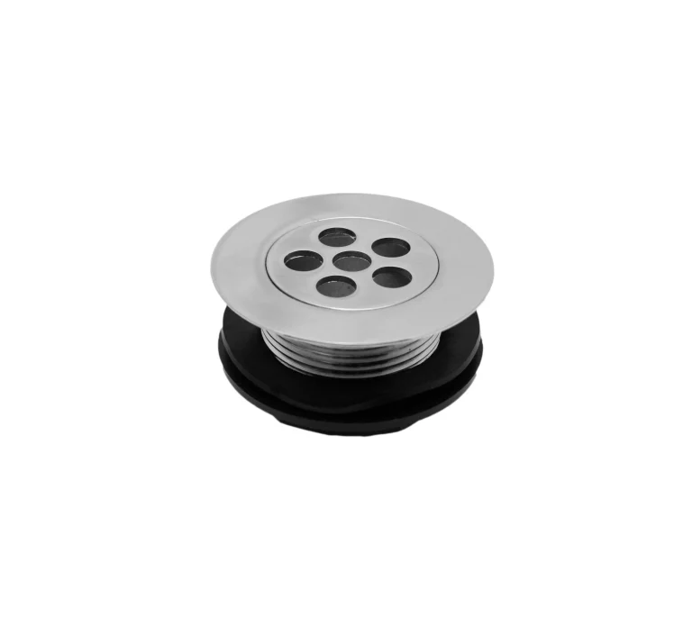 Peerless Flush Grated Waste with Removable Top - Unslotted 1 1/2" Chro ...