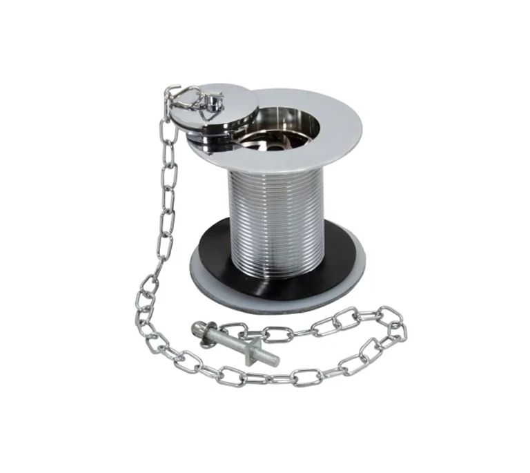 Peerless Brass Plug London Sink Waste (with Brazed Chain) - Unslotted ...