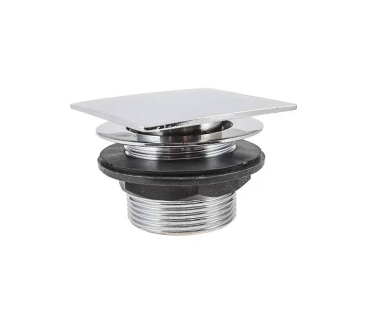 Peerless Square Mushroom Clicker Plug Bath Waste - 1 1/2" Chrome ...