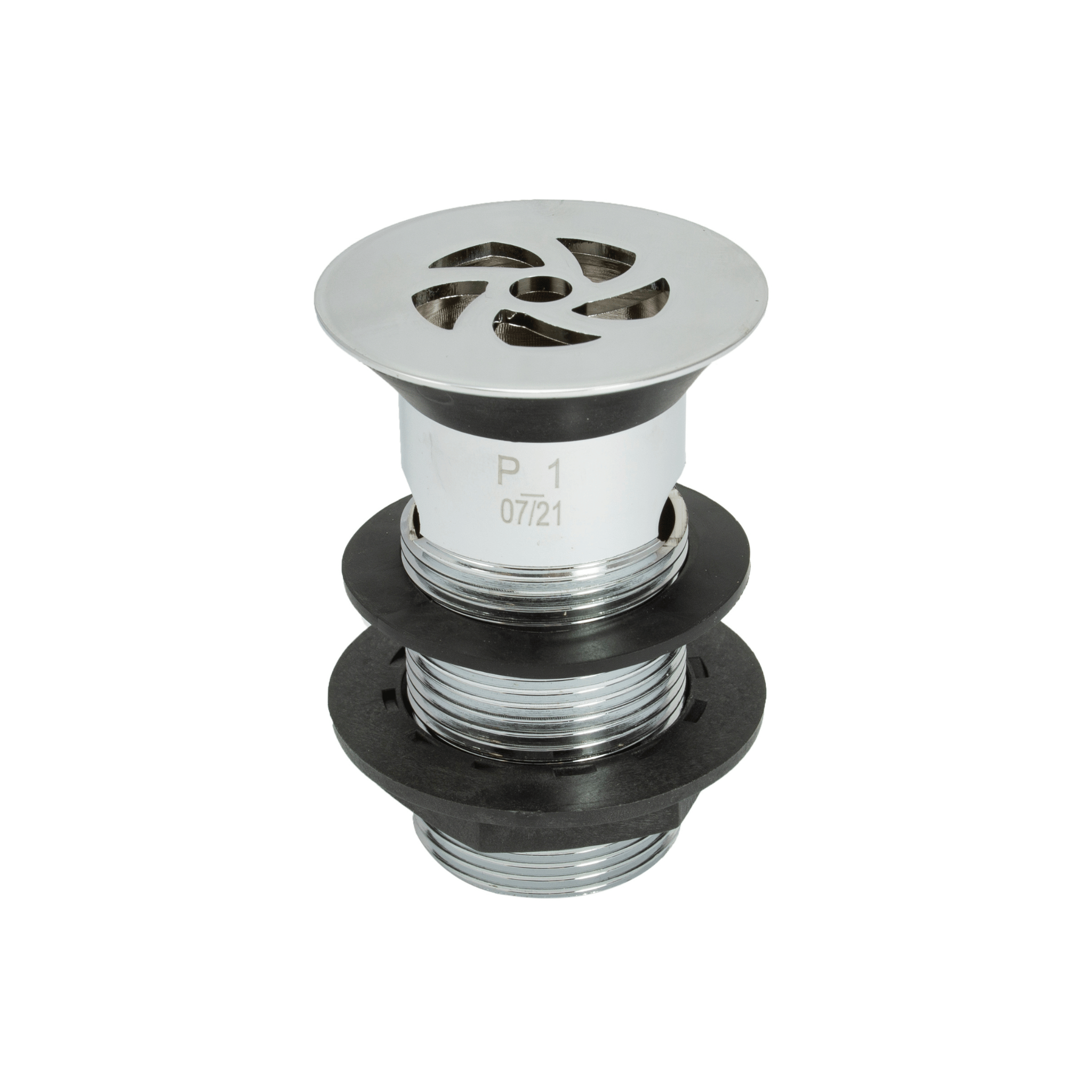 Peerless Stainless Steel Flush Grated Waste - Slotted - 1 1/4" - Chrom ...