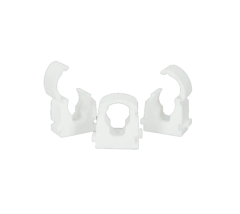 Plastic Hinged Single Pipe Clips - 22mm (Pack of 100) – Kings Plumbing ...