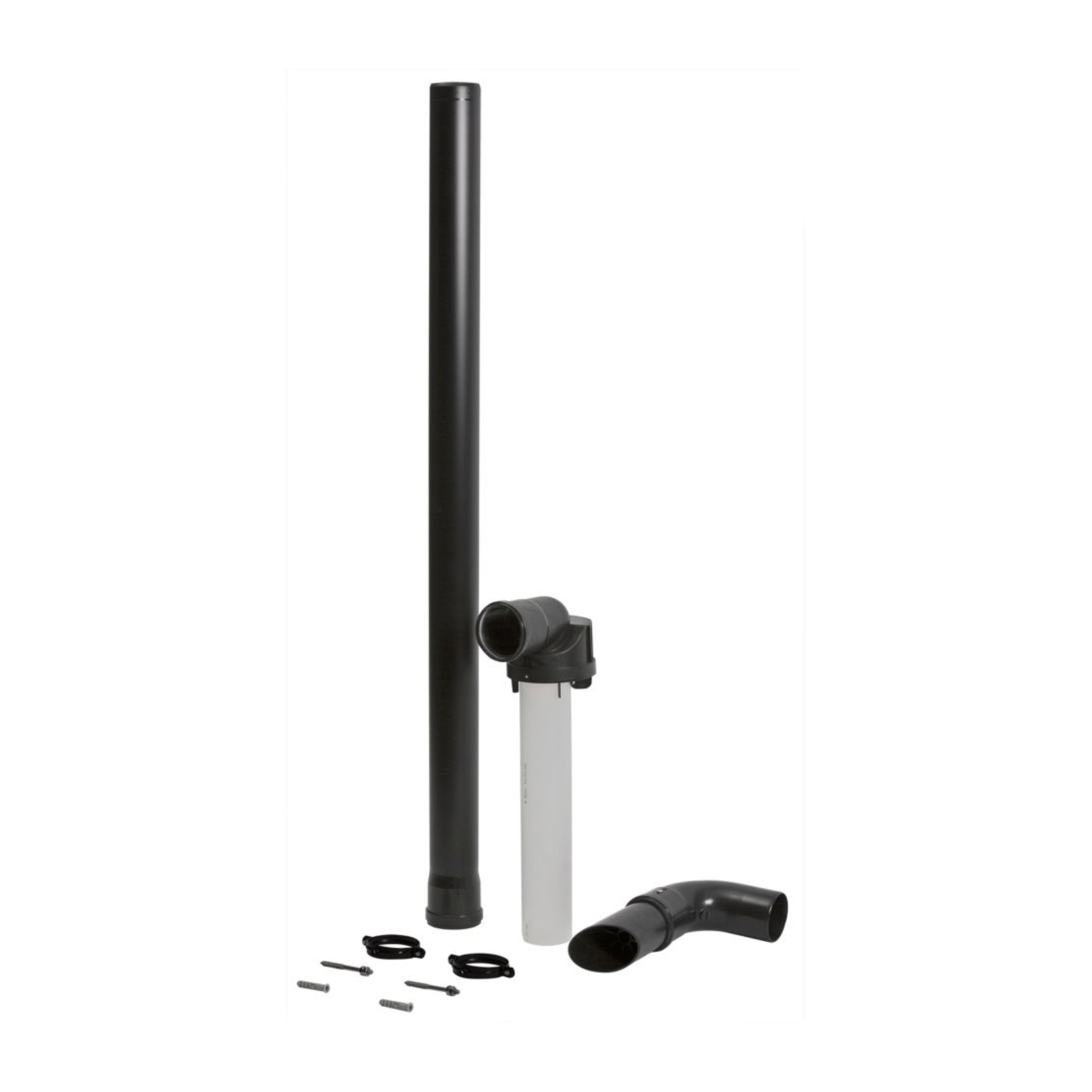 Baxi Multifit Plume Displacement Kit for Telescopic Flue - 60/100 - Bl ...