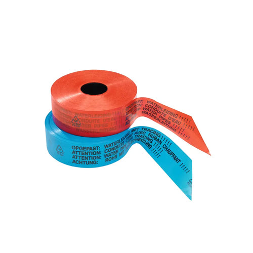 Microflex Red Warning Tape - MTRW – Kings Plumbing Supplies Limited