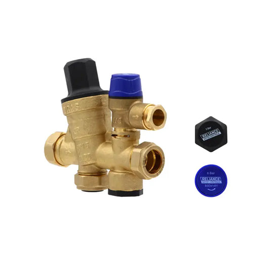 RWC 1 Piece Multibloc Inlet Control Valve - 3/6 Bar - CWIC200001 ...