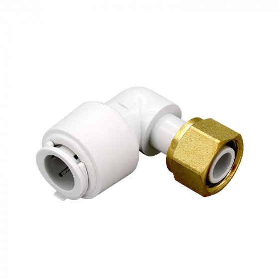 FloPlast FloFit+ Bent Tap Connector - 15mm x 1/2" - FBC1512 – Kings ...