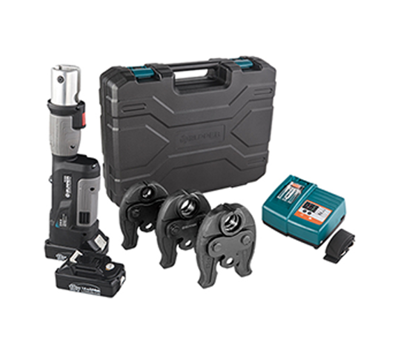 Zupper Z-Press PZ-1930 M-Profile Bundle - PZ-1930 Tool, 2x Batteries ...