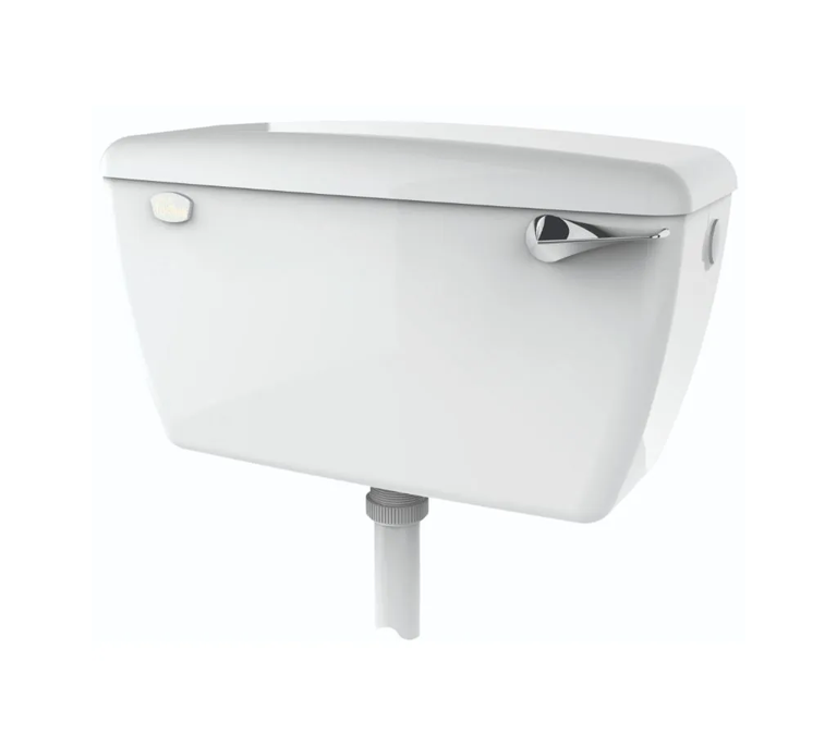 Dudley Tri-Shell Turbo Exposed Low Level Bottom Inlet Cistern - White ...
