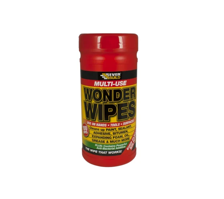 Everbuild Wonder Wipes - Tub of 100 – Kings Plumbing Supplies Limited