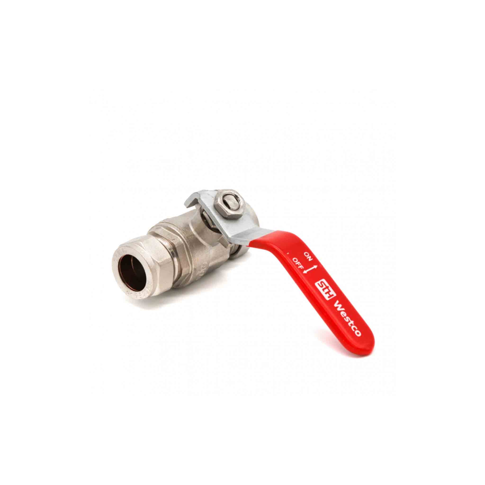 Lever Ball Valve - Red Handle - 35mm – Kings Plumbing Supplies Limited
