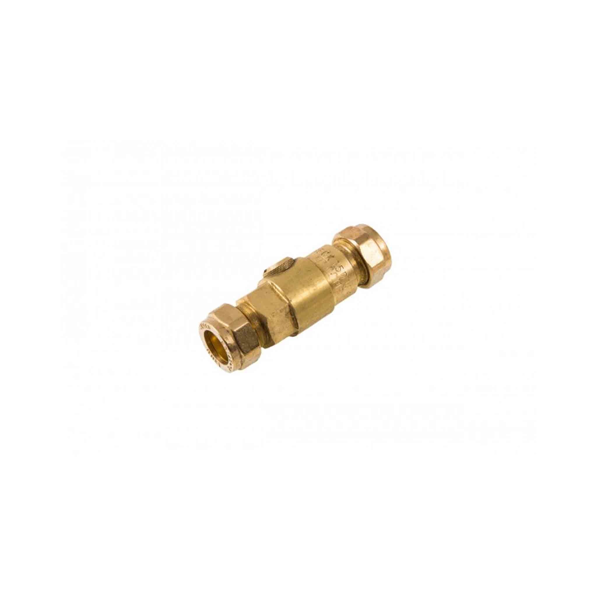 DZR Brass Double Check Valves - 15mm - WRAS Approved – Kings Plumbing ...